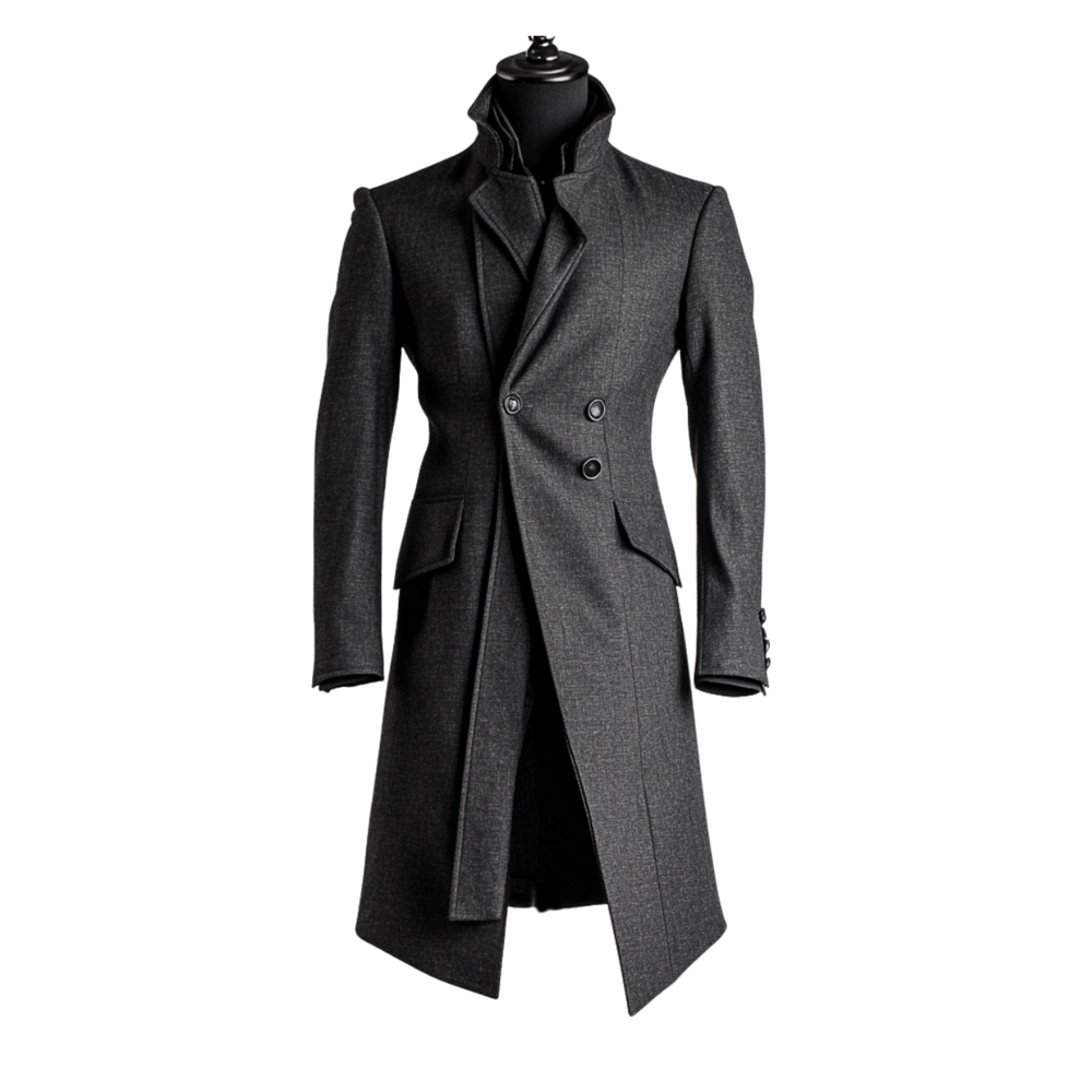 LUCIFER LONG COAT | GREY